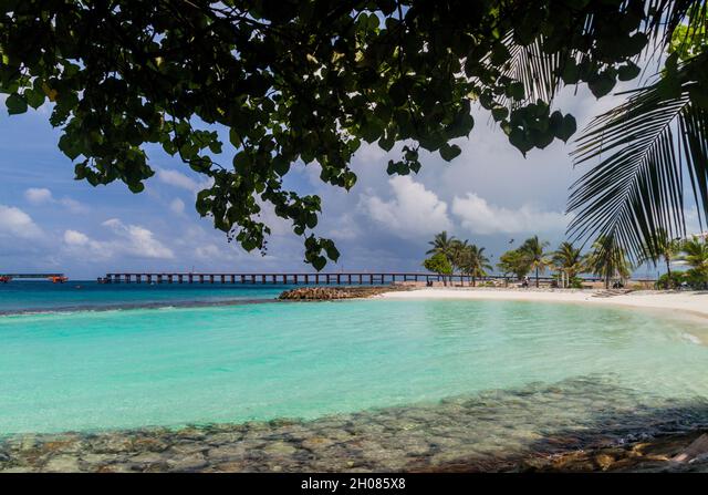 Maldives' top two artificial beaches